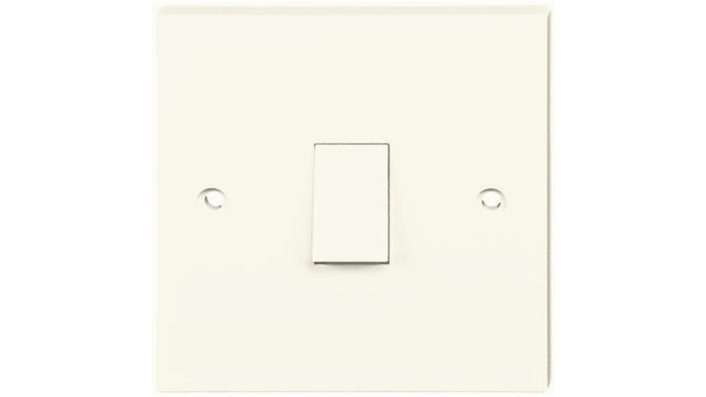 RS PRO Rocker Light Switch, 1 Way, 1 Gang | RS