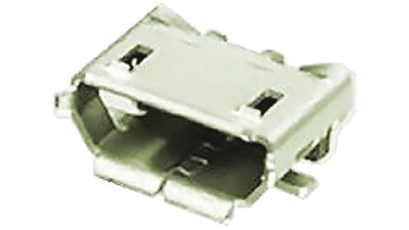 1981568-1 | TE Connectivity Right Angle, SMT, Socket Type B 2.0 USB ...