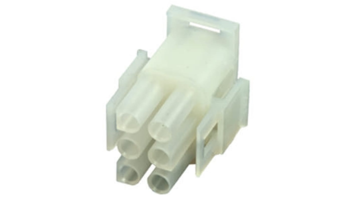50-84-1065 | Molex, MLX Male Connector Housing, 6 Way, 2 Row | RS