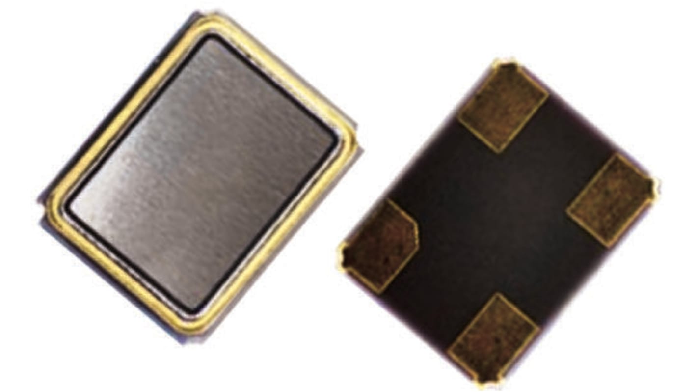 AKER, 12MHz Crystal Oscillator, ±50ppm CMOS, 4-Pin SMD S33305-12.000-X | RS