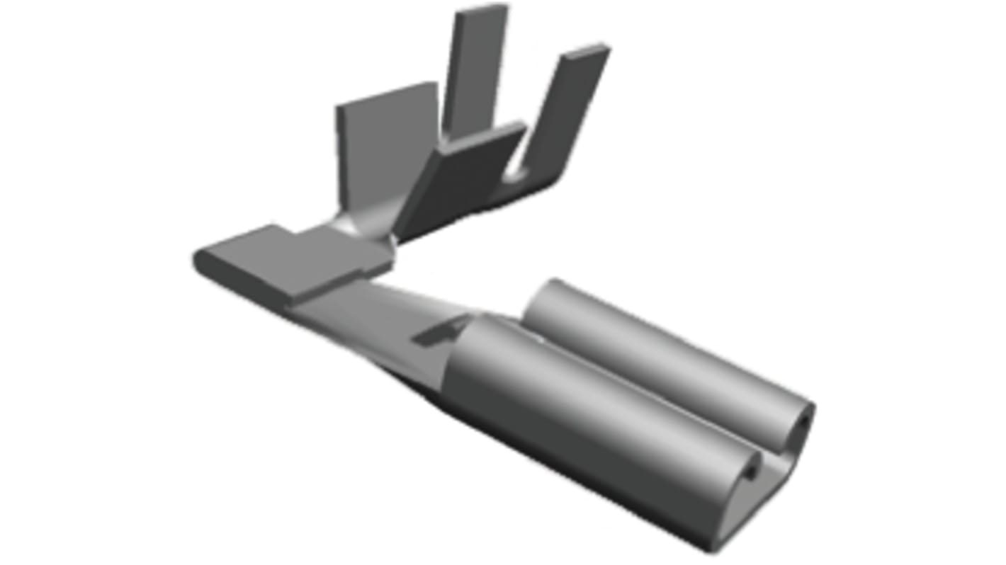 Cosse faston TE Connectivity, 62336-1, Non-isolé, série : FASTON .110 | RS