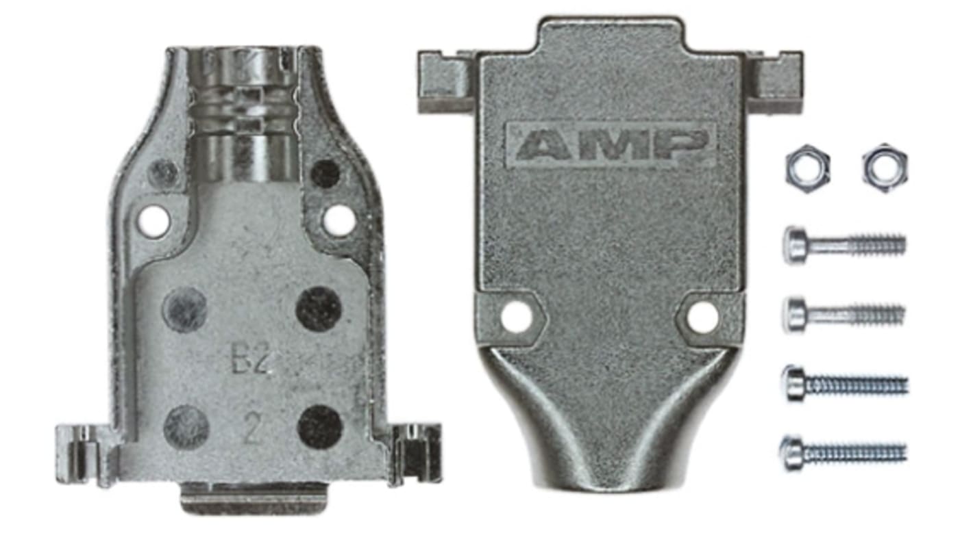 1-5745172-3 | TE Connectivity AMPLIMITE Series Zinc D Sub Backshell, 15 ...