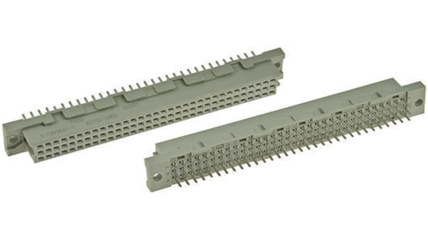 3-1393641-9 | TE Connectivity Eurocard 96 Way 2.54mm Pitch, 2 Row ...