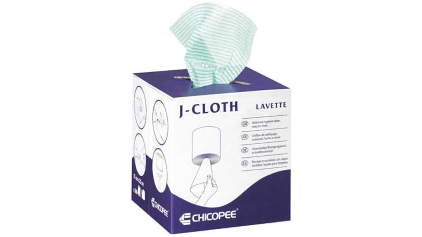 J-Cloth Green 8452602 - Centrefeed Roll | Chicopee J-Cloth Lavette ...