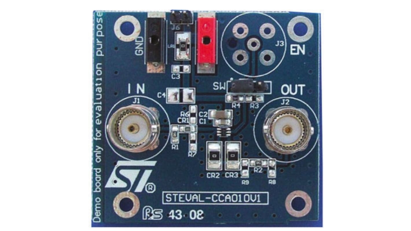STMicroelectronics Amplifier & Linear Development Kit STEVAL-CCA010V1 | RS