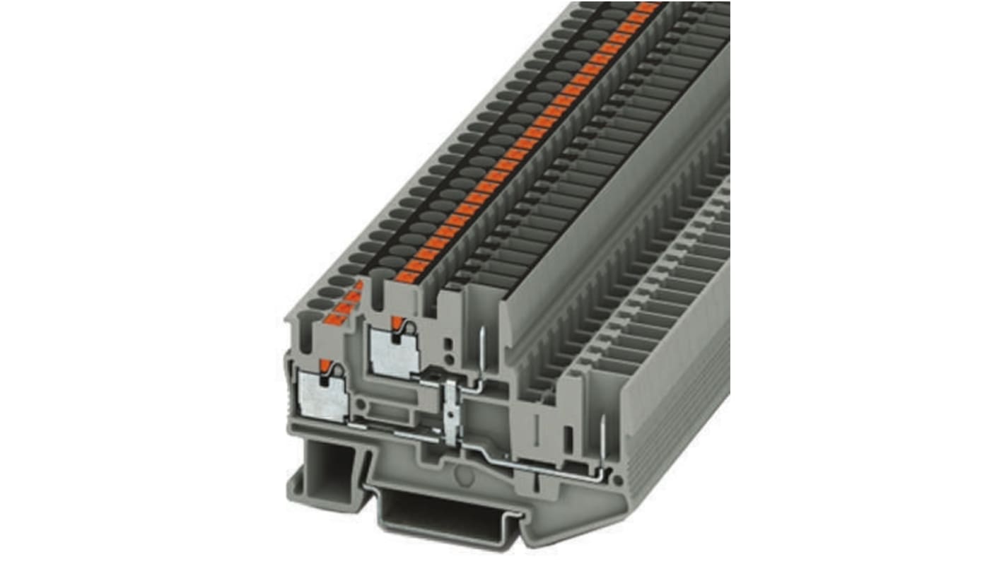 PTTB 2,5/2P-PV - 3210907 | Phoenix Contact PITTB Series Grey Double Level Terminal Block, 0.14 → ...