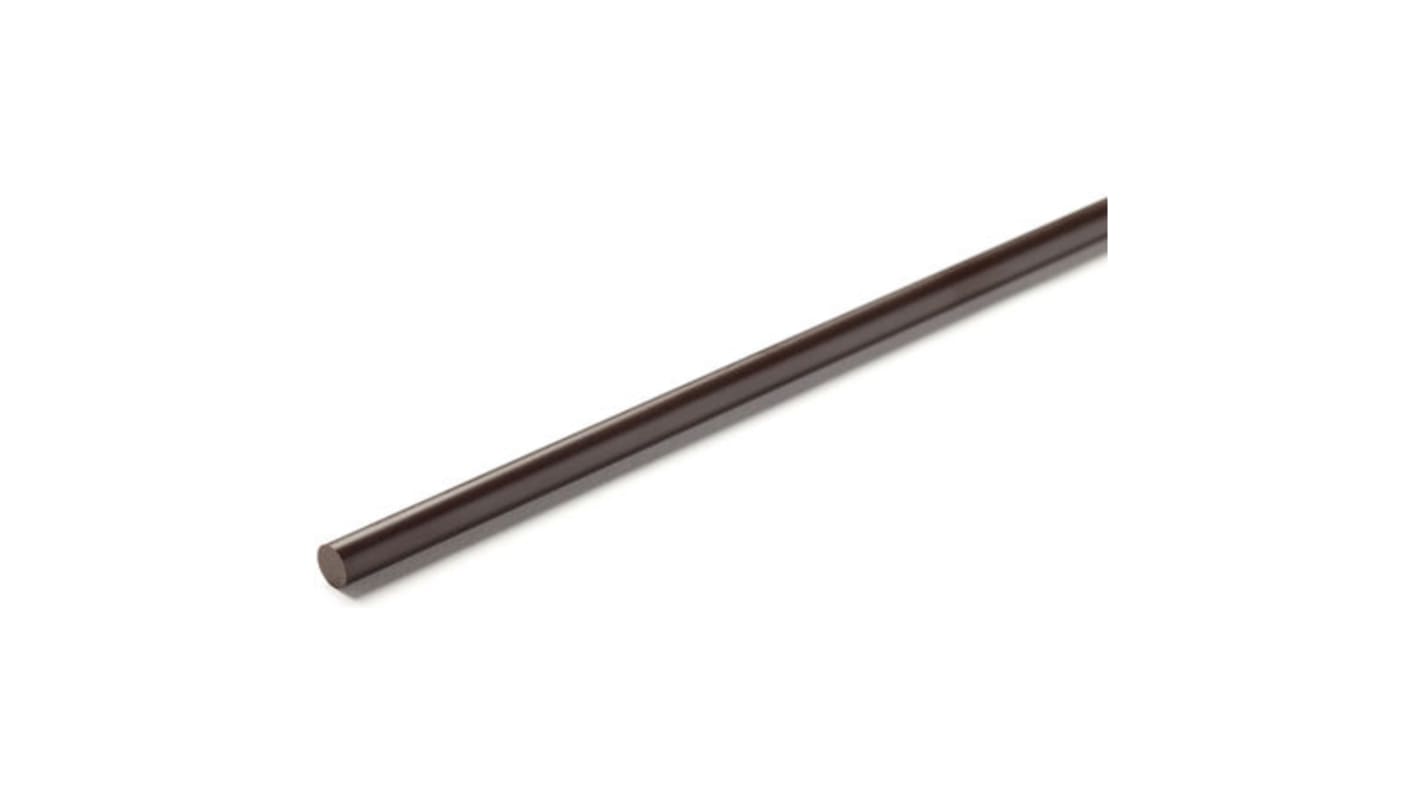 RS PRO Brown Polyimide PI Rod, 250mm x 6.35mm Diameter | RS