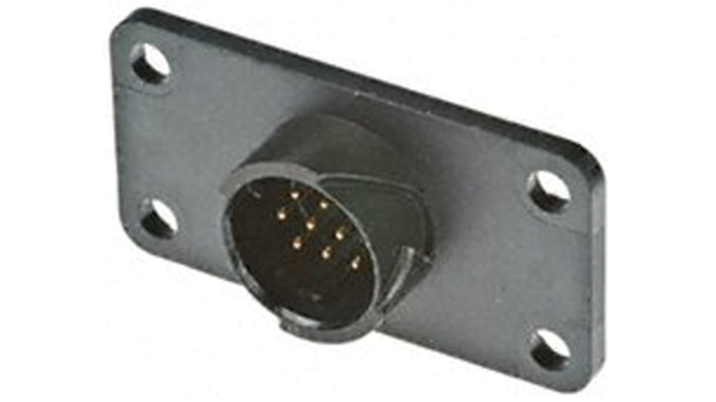 JN1AS10UL1 | JAE Connector, 10 Contacts, Panel Mount, Socket, Male ...