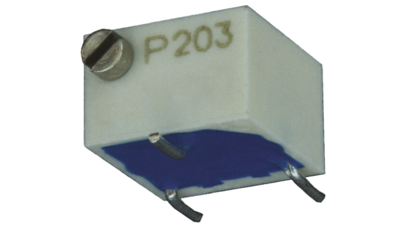 3269P-1-103LF | 10kΩ, SMD Trimmer Potentiometer 0.25W Side Adjust ...