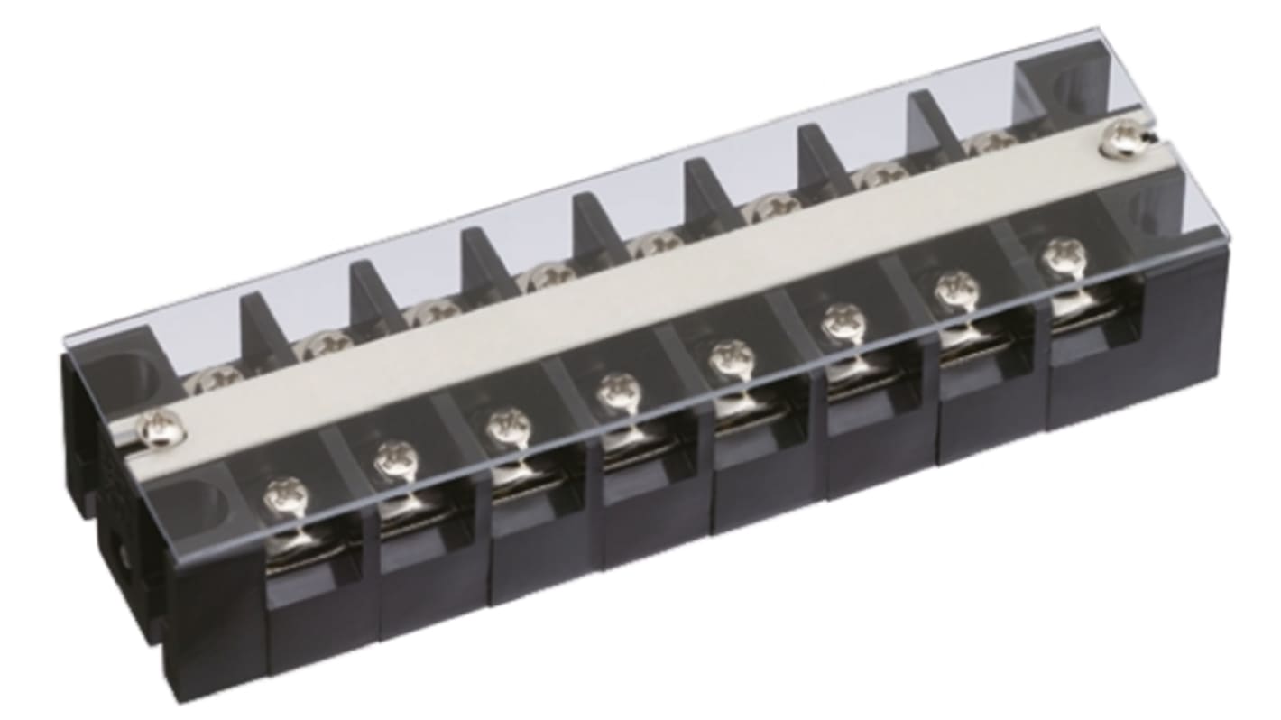 ML-11-30F-8P | Sato Parts Non-Fused Terminal Block, 8-Way, 30A, Screw ...