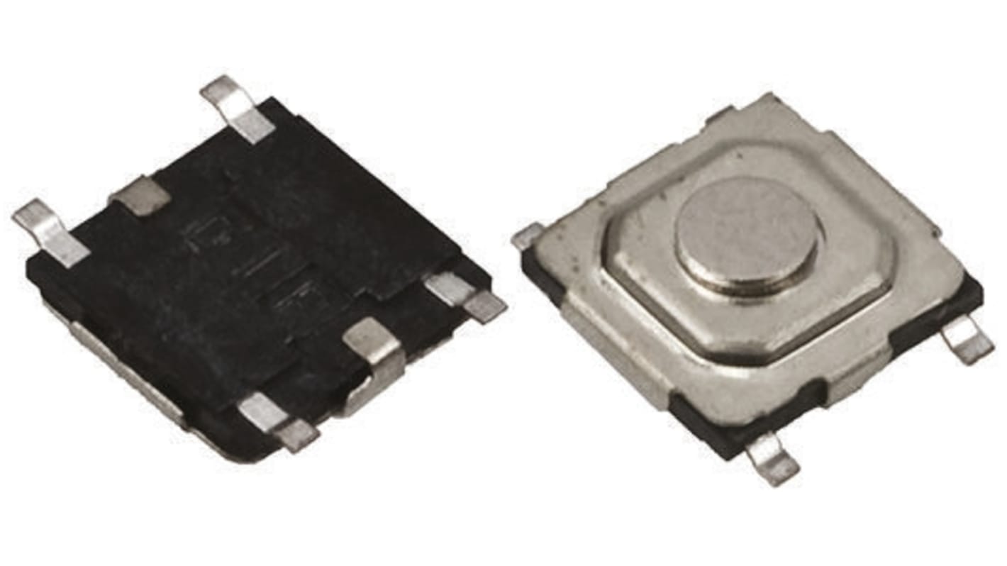 TM533V | Tactile Switch, SPST 50 mA @ 12 V dc | RS
