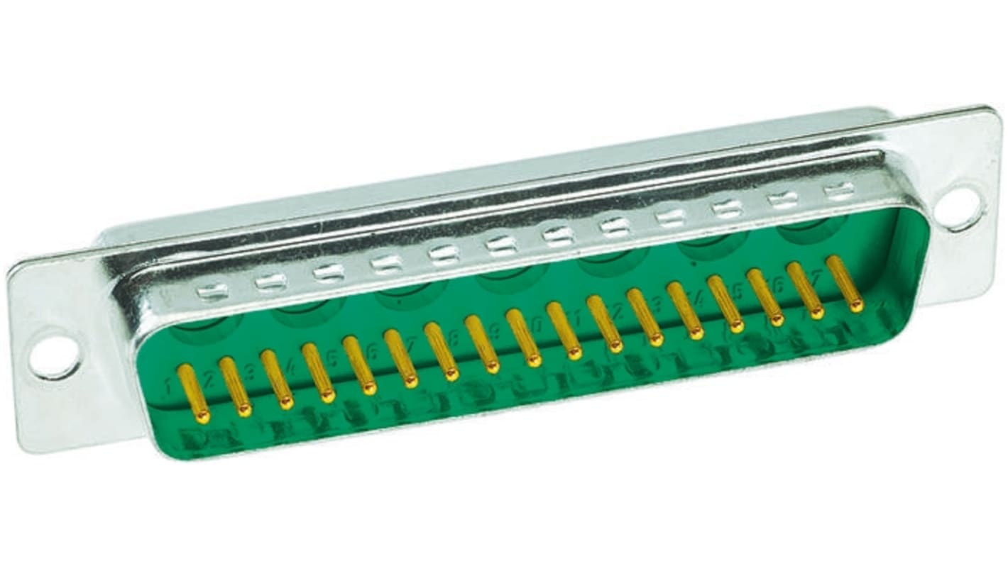 09695117247 | HARTING 24 Way Panel Mount D-sub Connector Plug | RS