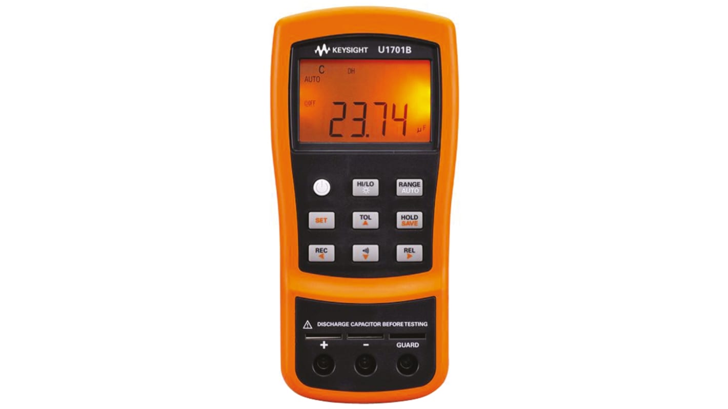 Keysight Technologies U1701B Handheld LCR Meter 199.99mF With RS ...