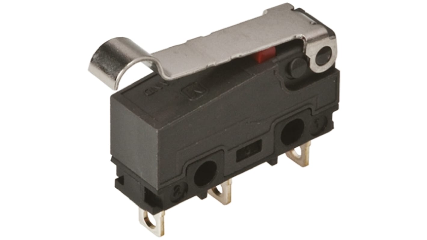 AVL32453 | Panasonic Simulated Roller Lever Micro Switch, Solder ...