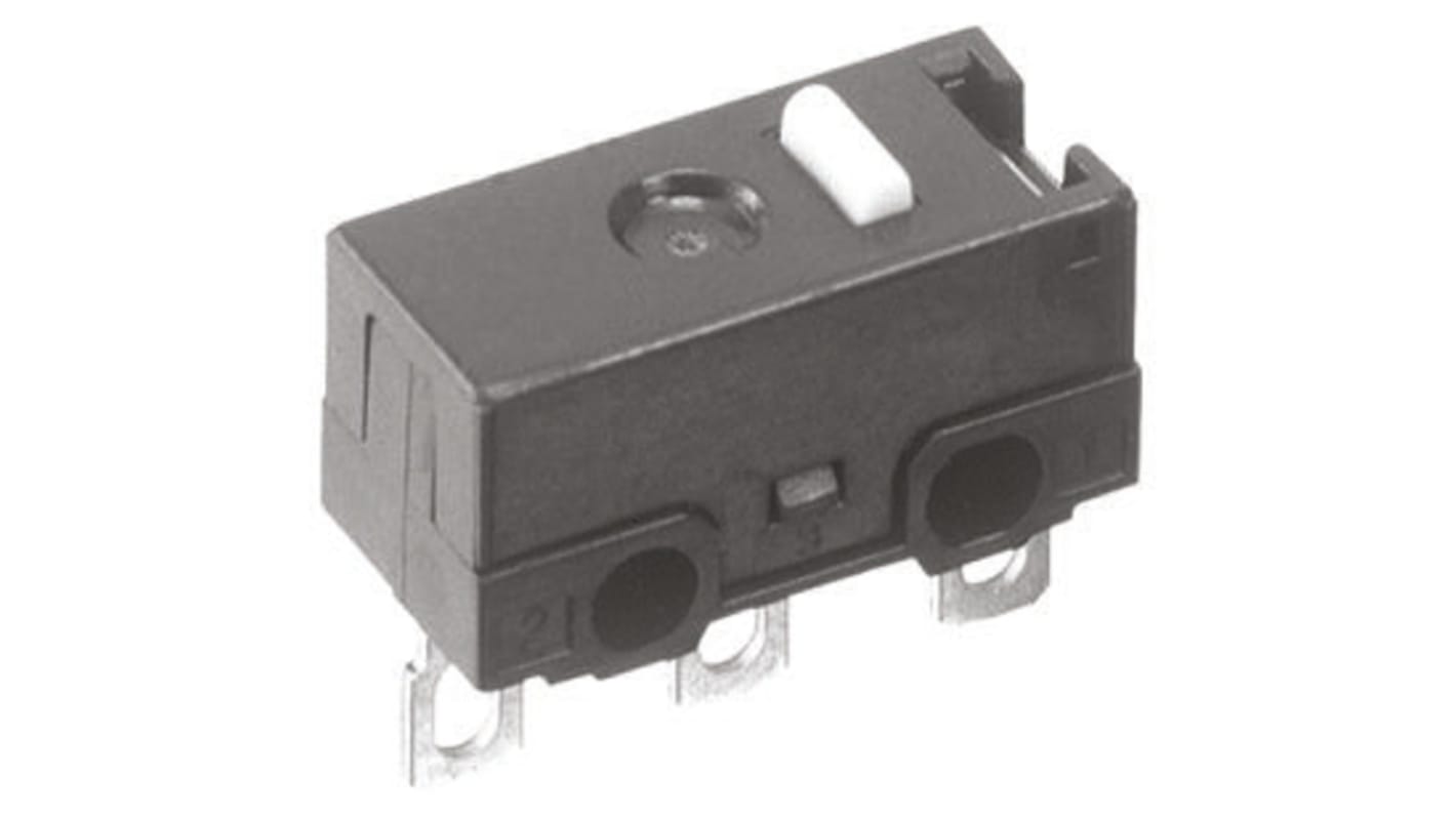 AH16609 | Panasonic Pin Plunger Micro Switch, Solder Terminal, 2 A @ 30 ...