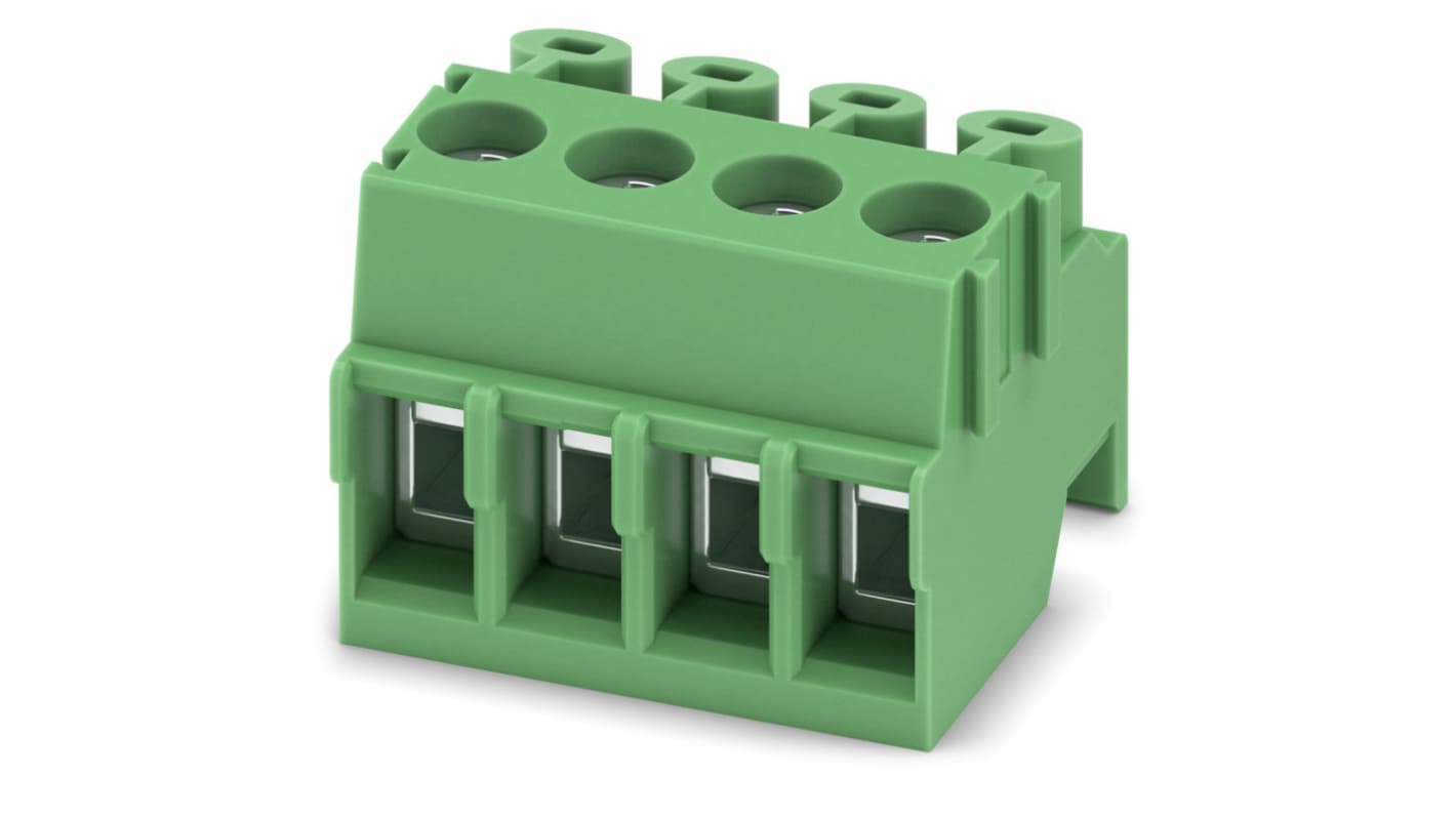 1984316 | Phoenix Contact 3.5mm Pitch 2 Way Pluggable Terminal Block ...