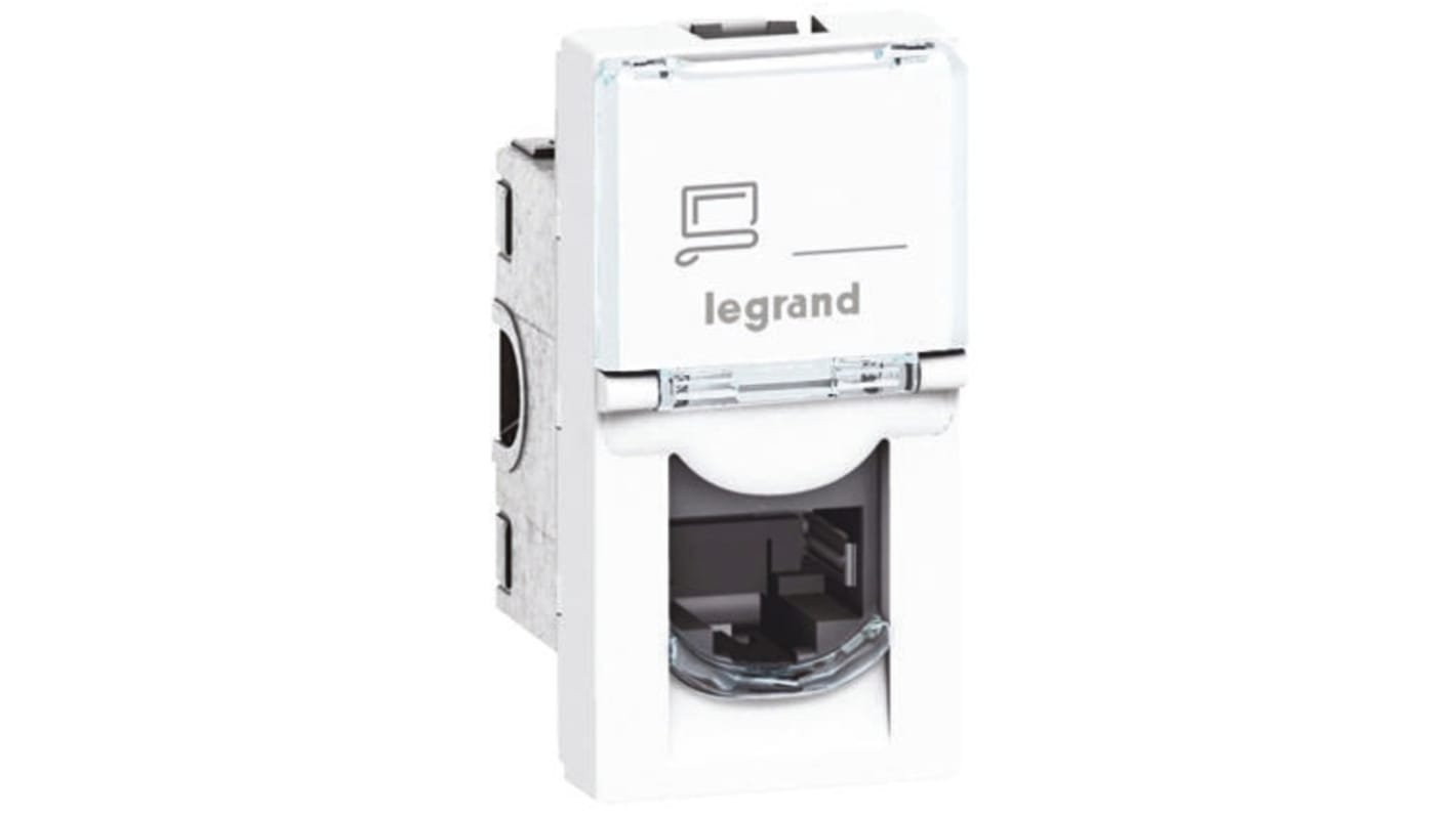 0 765 62 | Legrand White Telephone Socket | RS