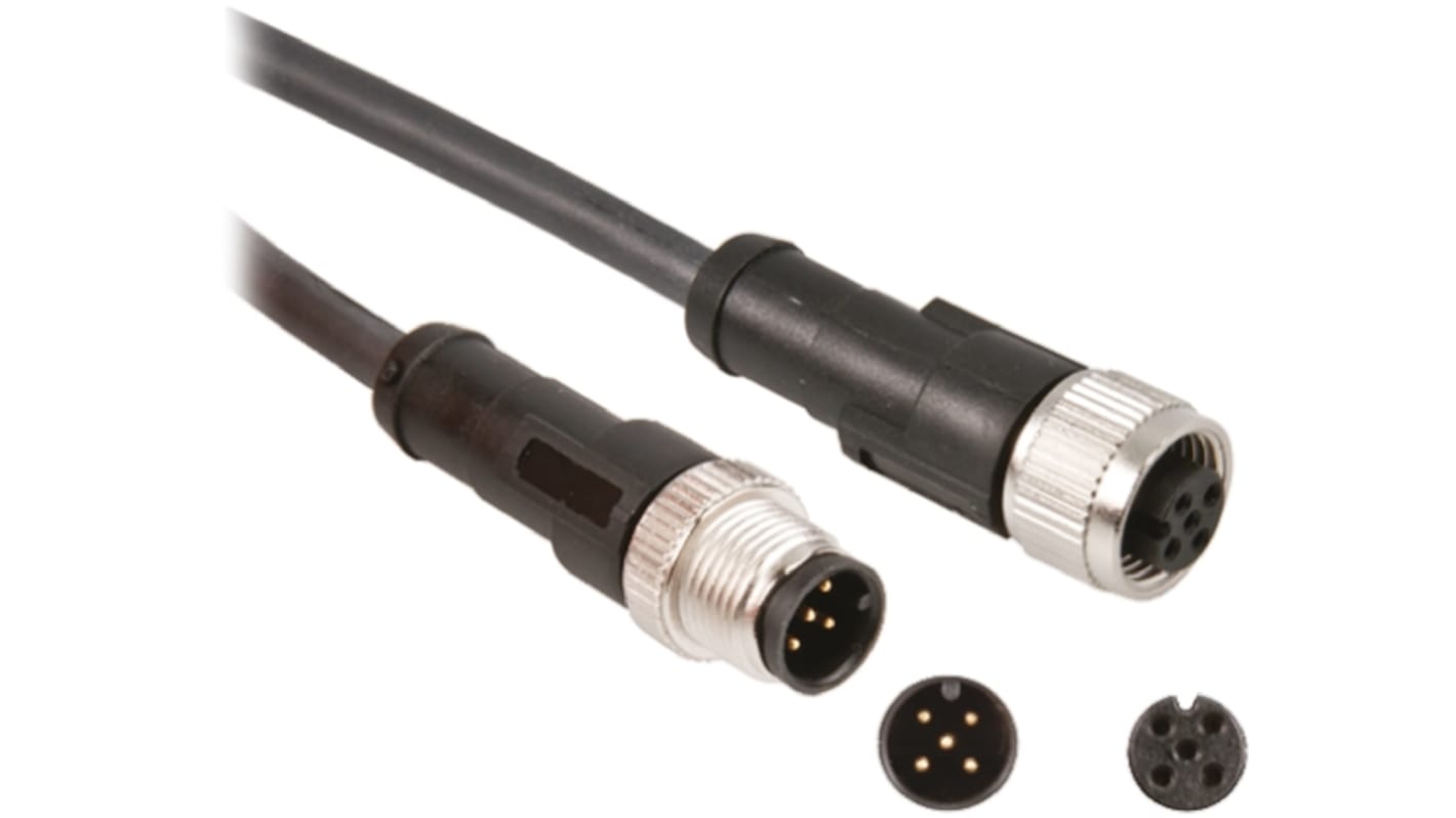 DSL-1205-G01MC | Sick Cordset for Use with C2MT Light Curtain, C4MT ...