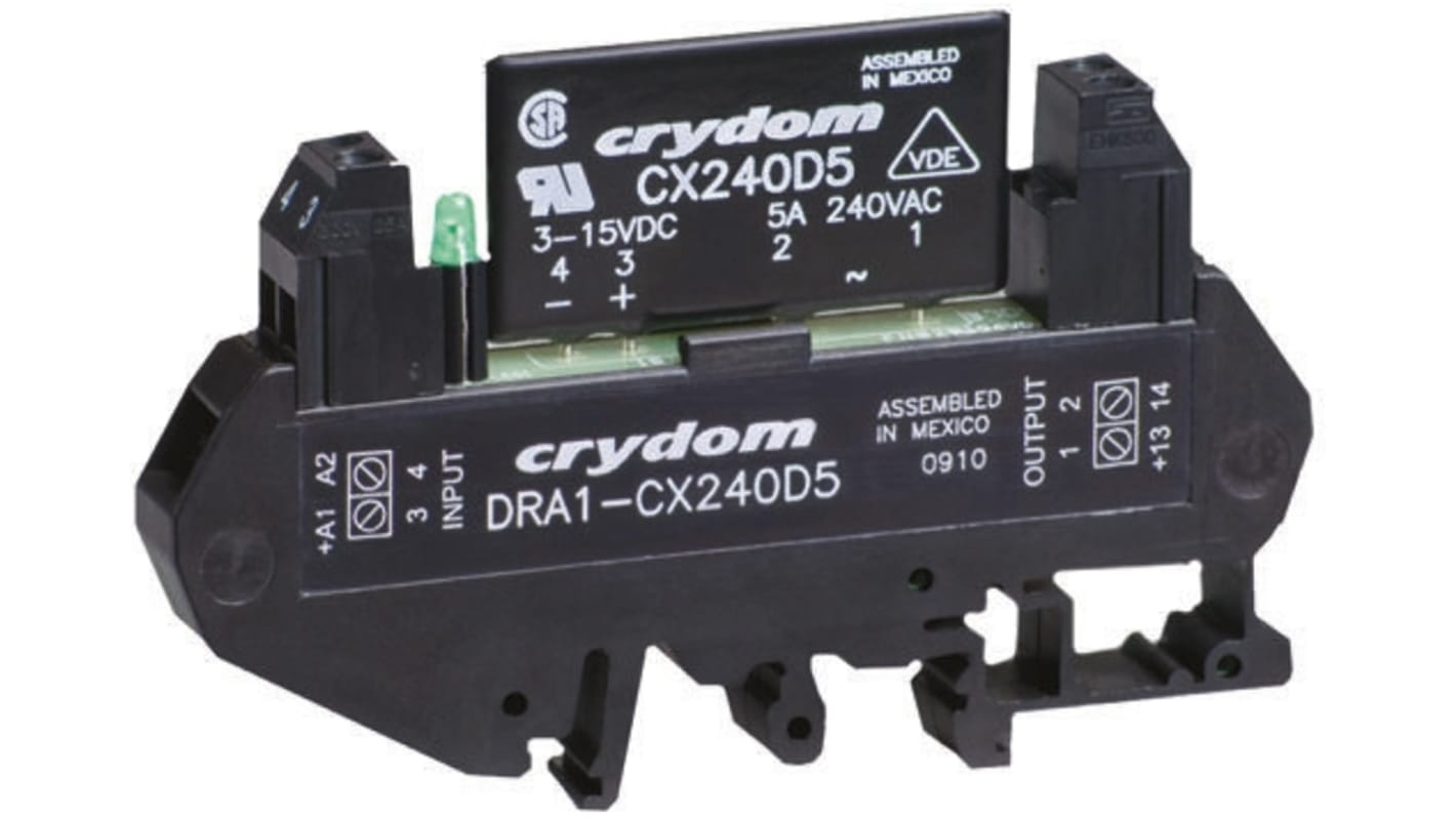 DRA1-CX240A5R | Sensata / Crydom DRA1-CX Series Solid State Interface ...