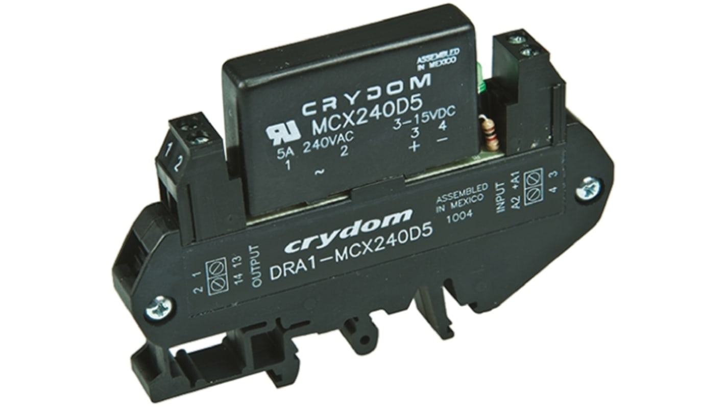 DRA1-MCXE380D5 | Sensata / Crydom DRA1-MCX Series Solid State Interface ...