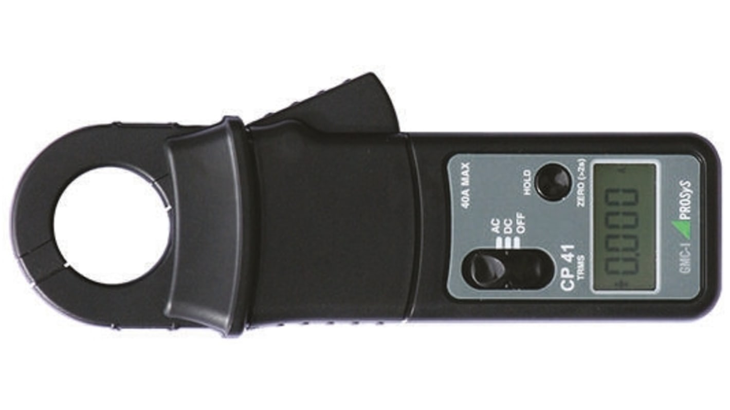 CP 41 | GMC-I Prosys CP41 Clamp Meter, 40A dc, Max Current 40A ac CAT ...