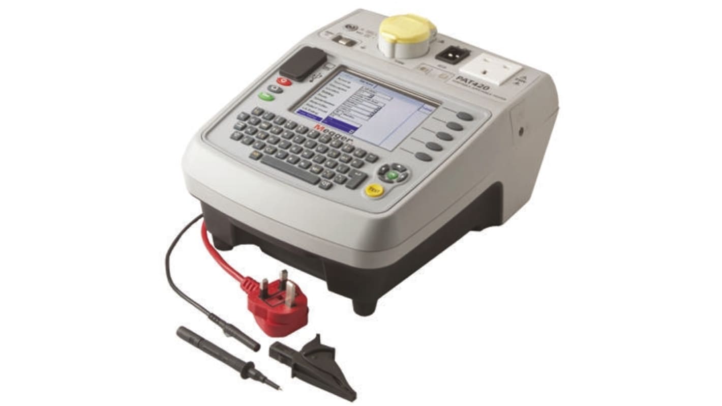 1000-752 | Megger PAT420 PAT Tester, Class I, Class II Test Type With ...