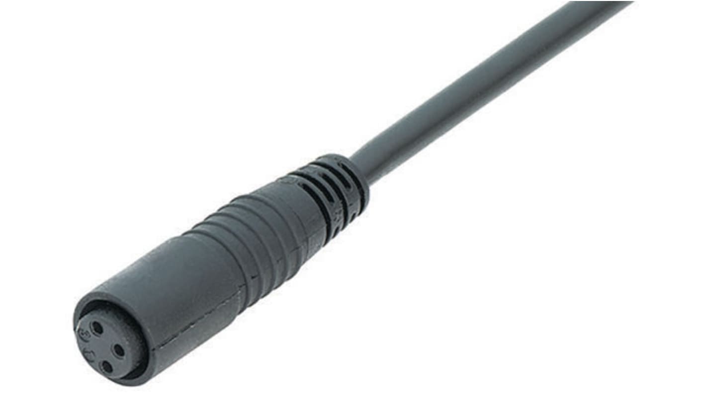 79-3386-42-04 | Binder Straight Female 4 way M8 to Unterminated Sensor ...