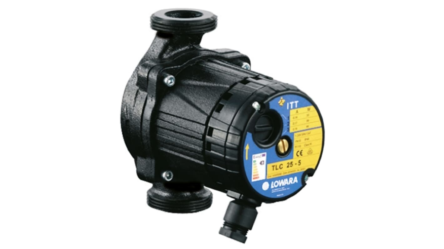 TLC25-5 | ITT Lowara 10 bar Central Heating Pump, 5.7m Head | RS