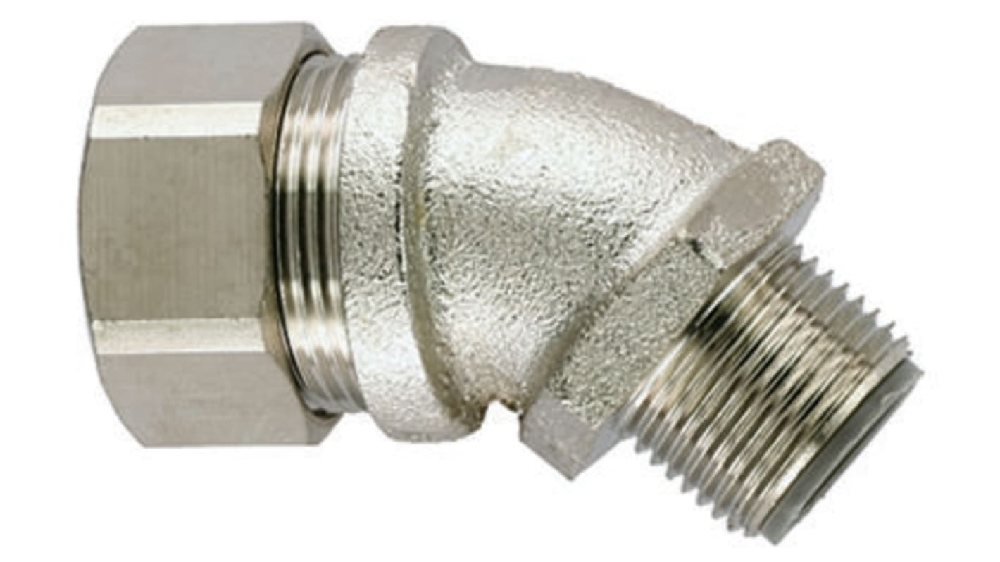 166-32501 LTS20-45FMC-M20-NPB/PA6-ML (10) | HellermannTyton 45° Elbow ...