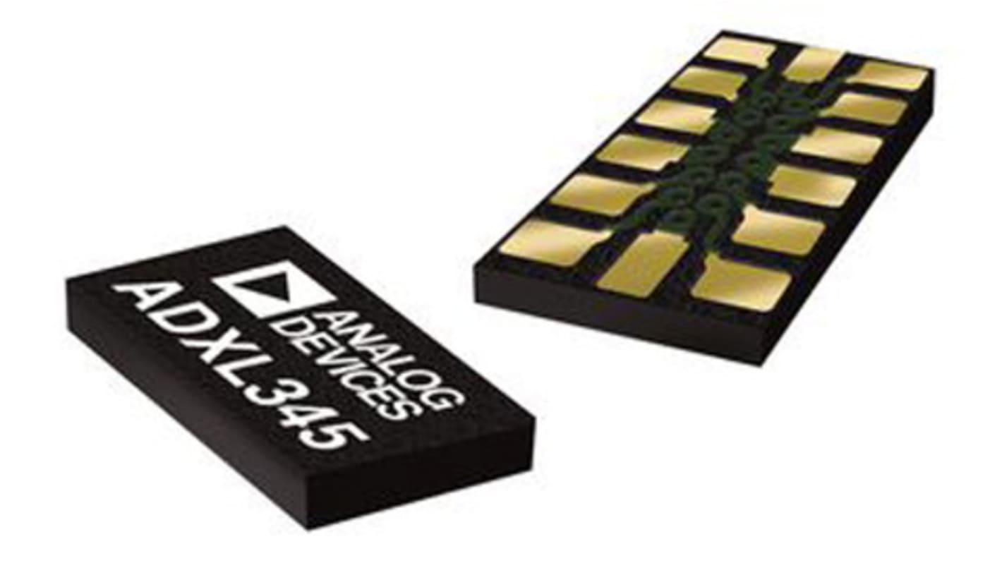 ADXL345BCCZ | Analog Devices 3-Axis Surface Mount Sensor, LGA, I2C, SPI ...