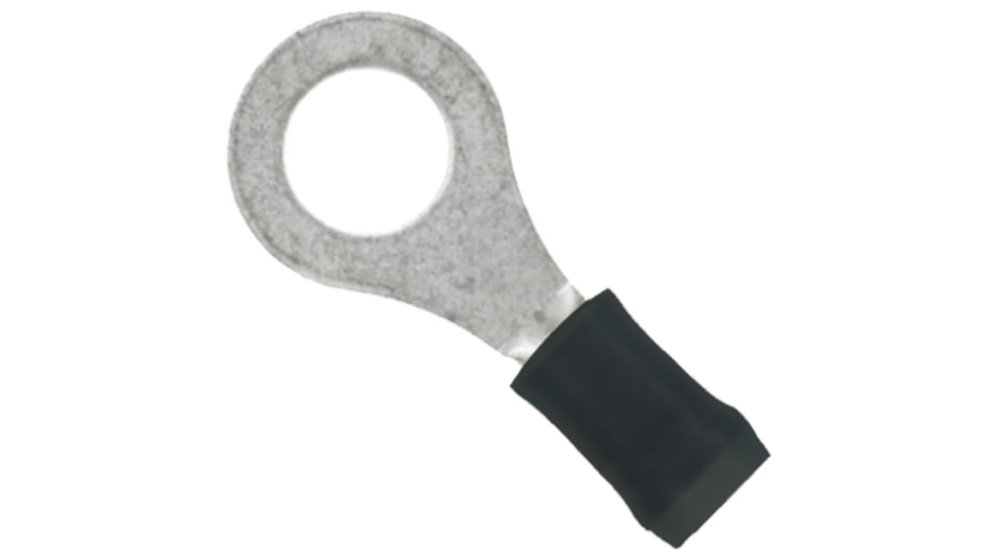 342061 | TE Connectivity, PIDG Insulated Ring Terminal, M4 Stud Size, 1 ...