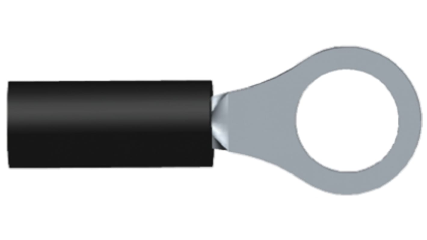 151440 | TE Connectivity, PIDG Insulated Ring Terminal, M4 Stud Size, 0 ...