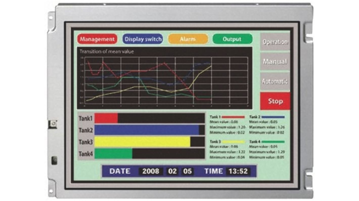 NEC NL8060BC26-30C TFT LCD Colour Display, 10.4in SVGA, 800 x 600pixels | RS