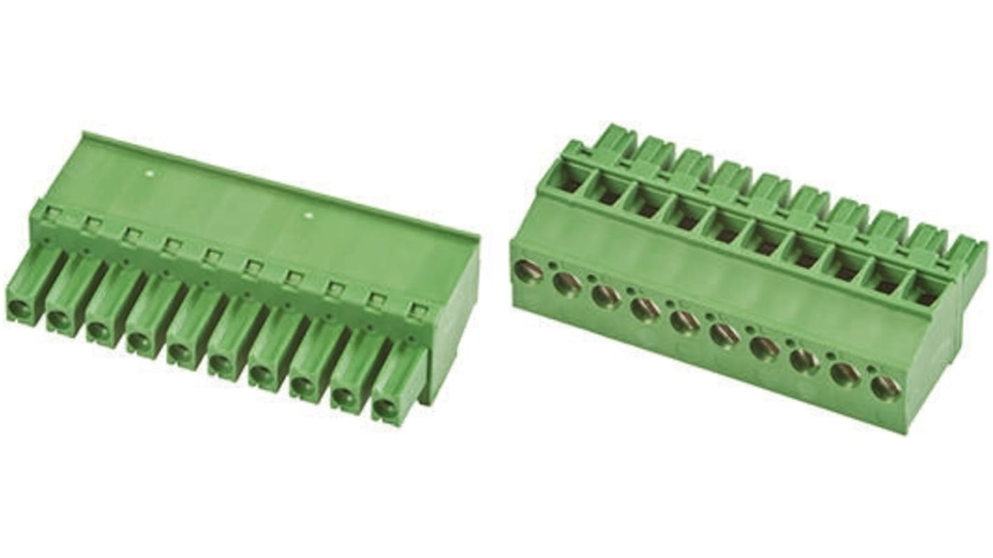 1-1986374-0 | TE Connectivity 3.81mm Pitch 10 Way Pluggable Terminal ...