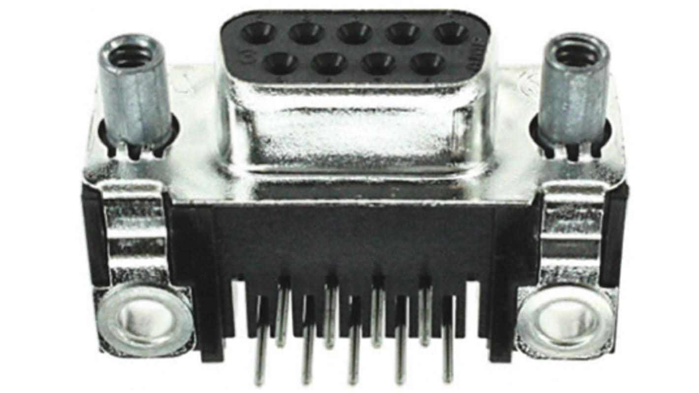 5745781-6 | TE Connectivity Amplimite HD-20 9 Way Right Angle Through Hole PCB D-sub Connector ...