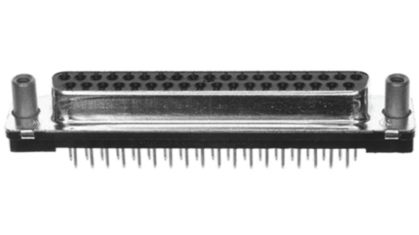 1-5747301-6 | TE Connectivity Amplimite HD-20 37 Way Through Hole PCB D-sub Connector Socket, 2 ...