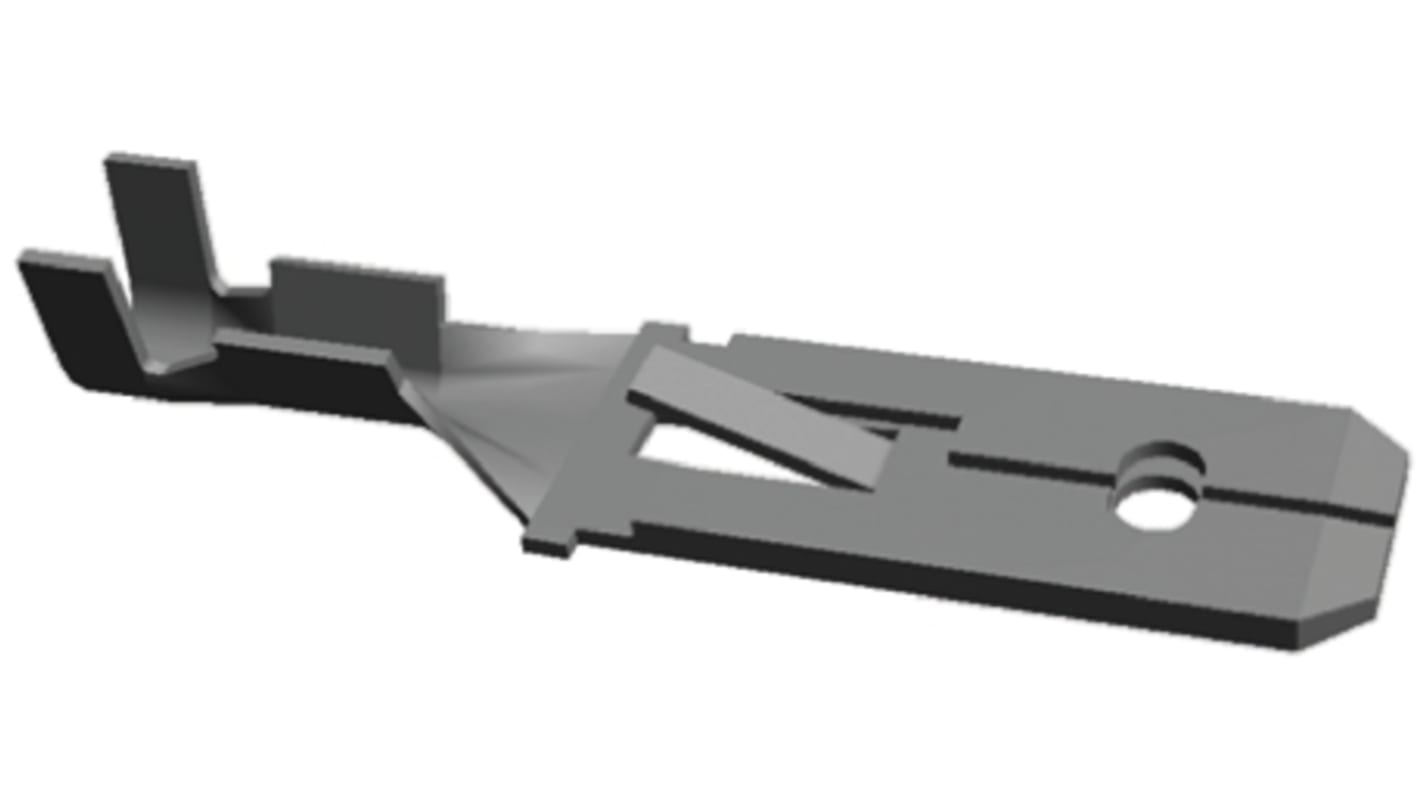 160645-2 | TE Connectivity, FASTIN-FASTON .250 Crimp Terminal, 0.3mm² ...