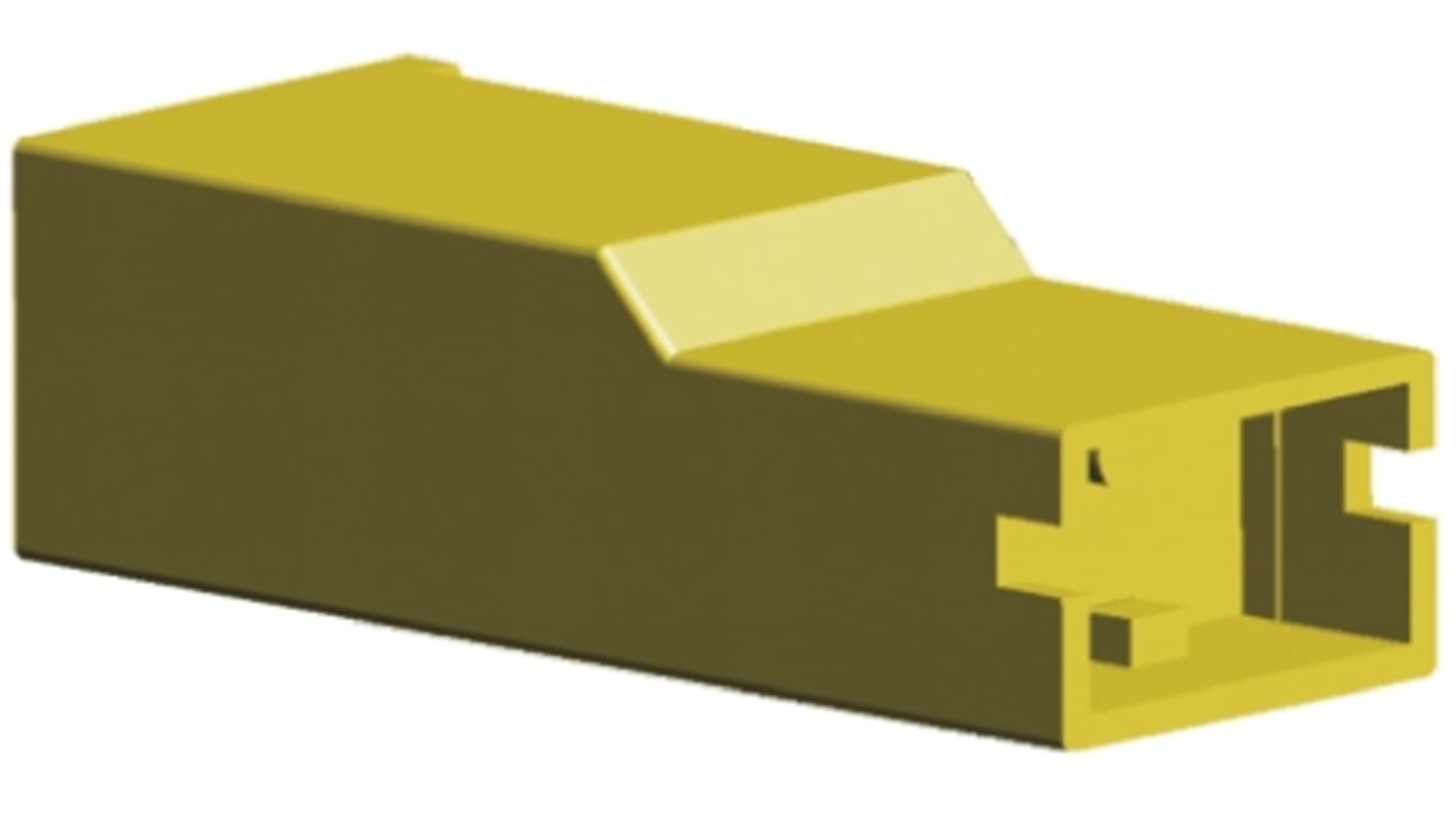 154719-4 | TE Connectivity, Positive Lock .250 1 Way Nylon Crimp ...