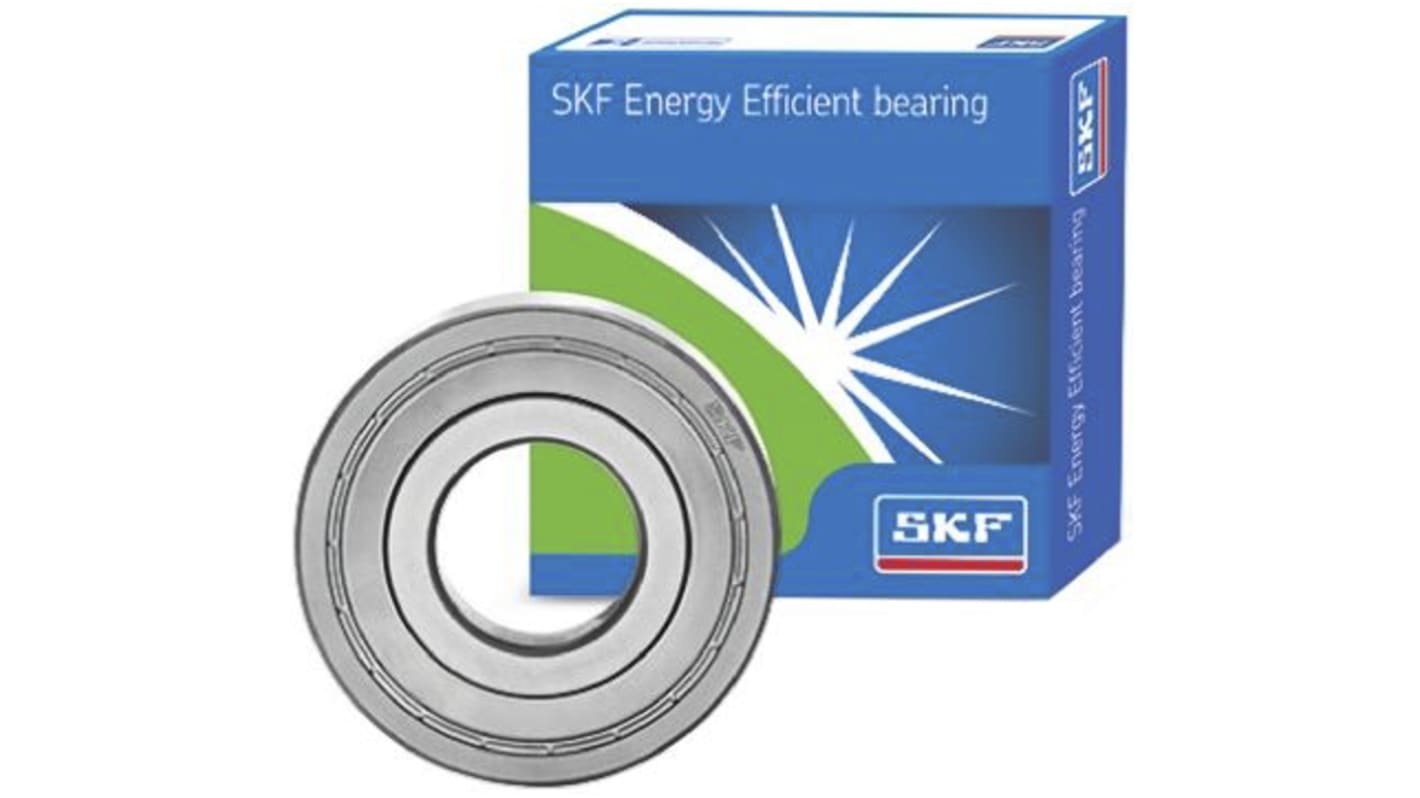 SKF E2.6302-2Z/C3 Single Row Deep Groove Ball Bearing- Both Sides ...
