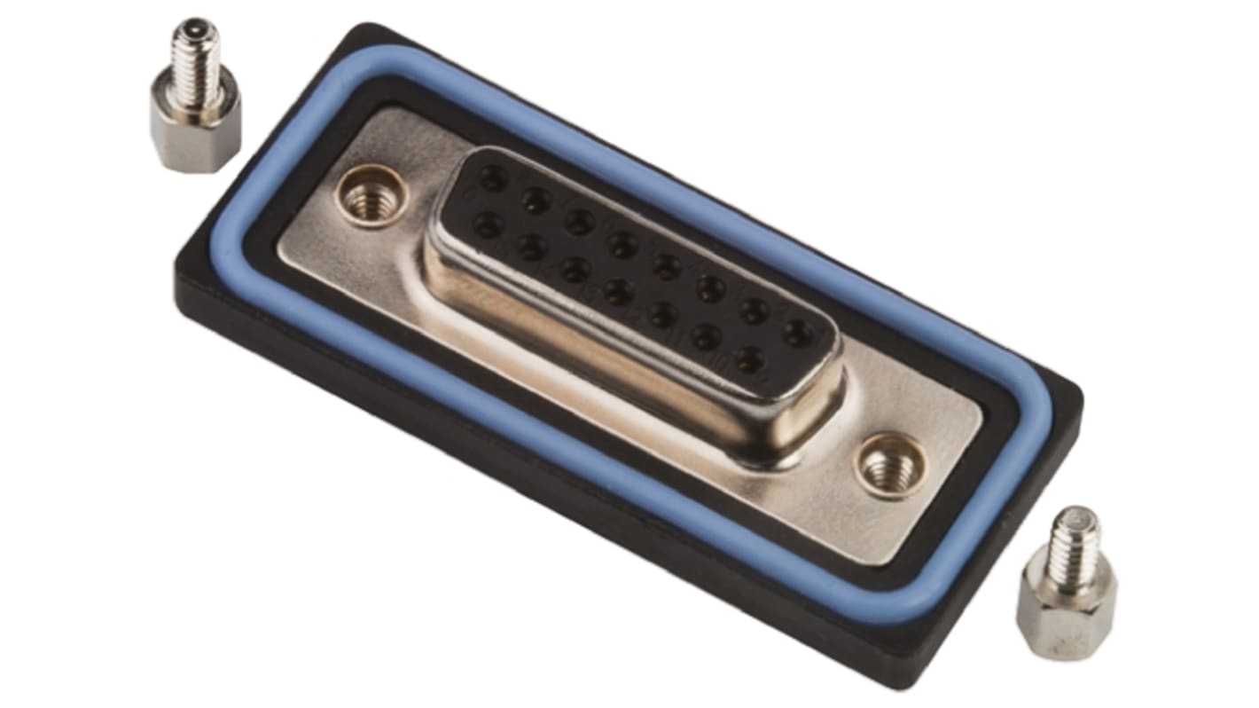 SDB-15PFFS-SL8001 | MH Connectors SDB 15 Way Panel Mount D-sub ...