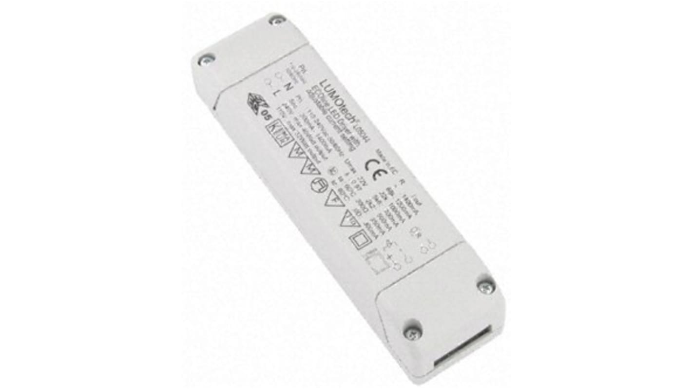 L05044 | Lumotech LED Driver, 15 → 32V Output, 40W Output, 0.3 → 1.4A ...