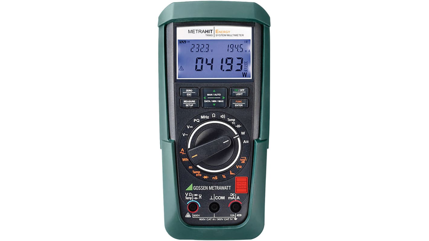 M249A | Gossen Metrawatt METRAHit ENERGY Handheld Digital Multimeter ...