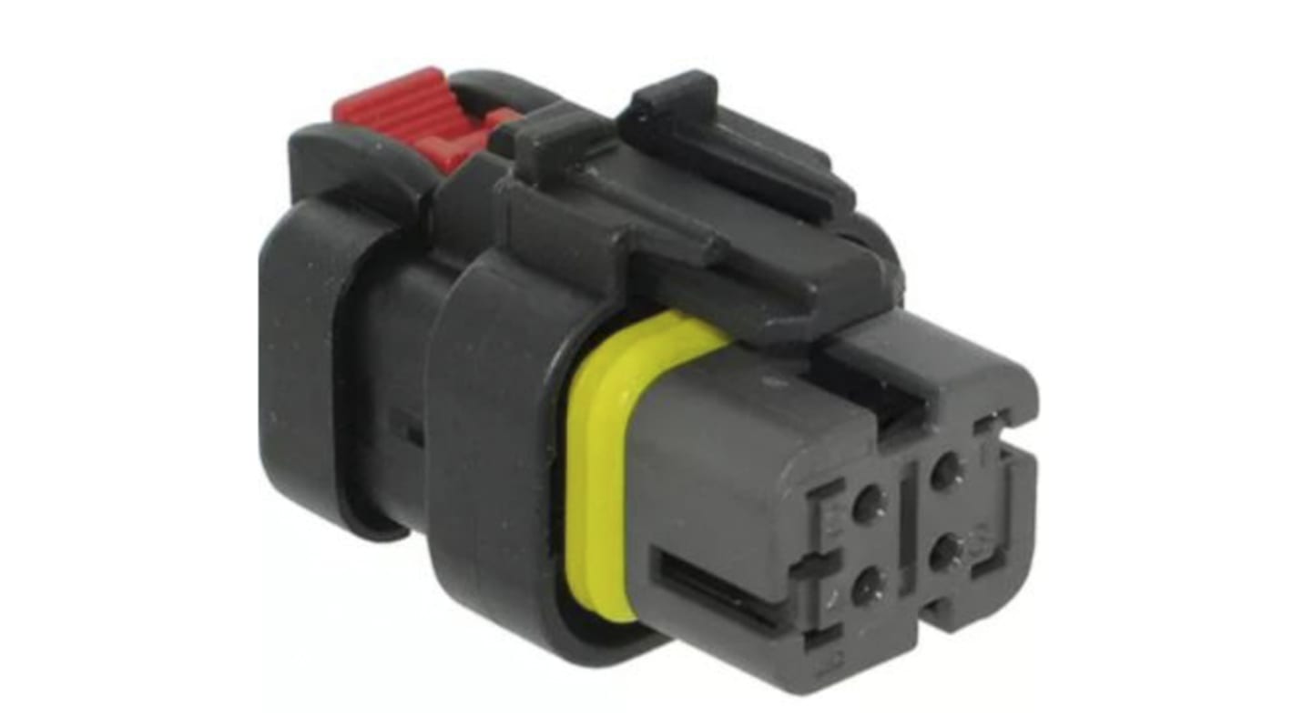 776487-2 | TE Connectivity, AMPSEAL 16 Automotive Connector Socket 4 ...