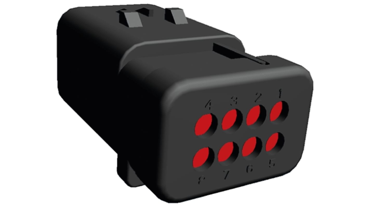776538-1 | TE Connectivity, AMPSEAL 16 Automotive Connector Plug 8 Way | RS