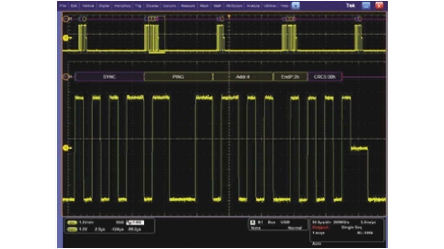 Tektronix DPO4USB Analysis Module, USB Serial Triggering Oscilloscope Module for Use with ...