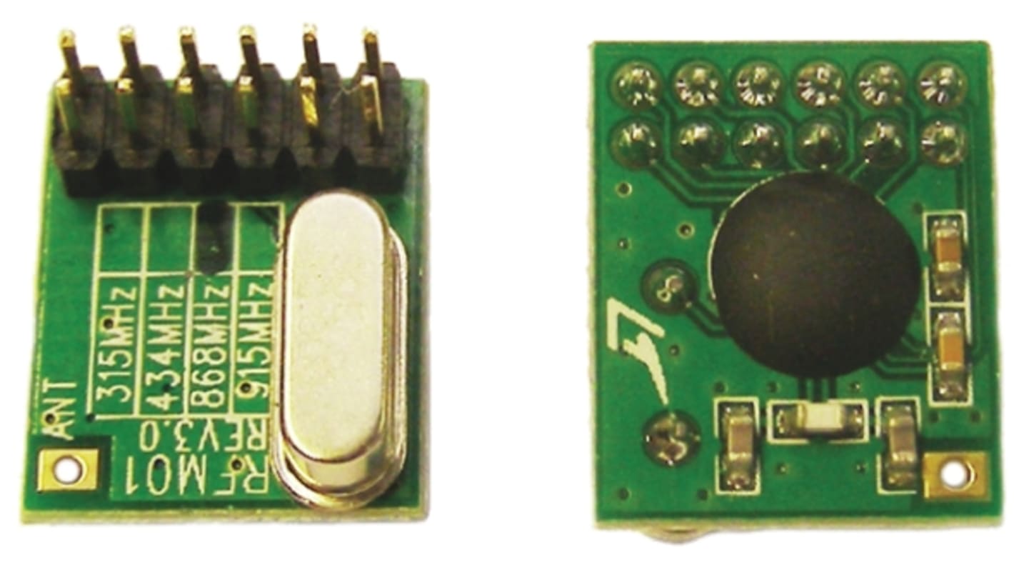 HopeRF RFM01-433-D RF Receiver Telemetry Module 433MHz, 2.2 → 5.4V | RS