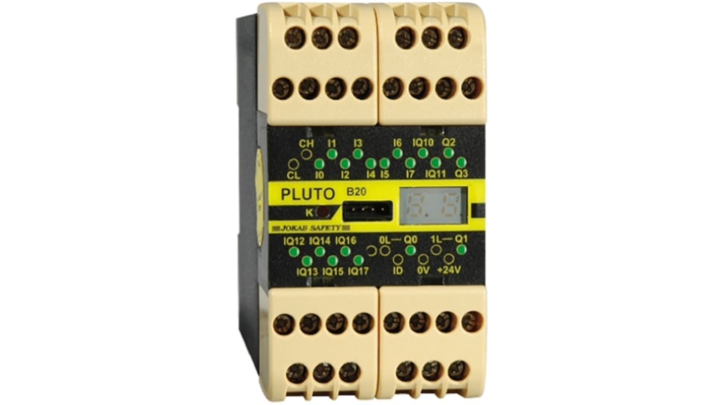 2TLA020070R0700 | ABB Pluto B16 Series Input/Output Module, 8 Inputs, 8 ...