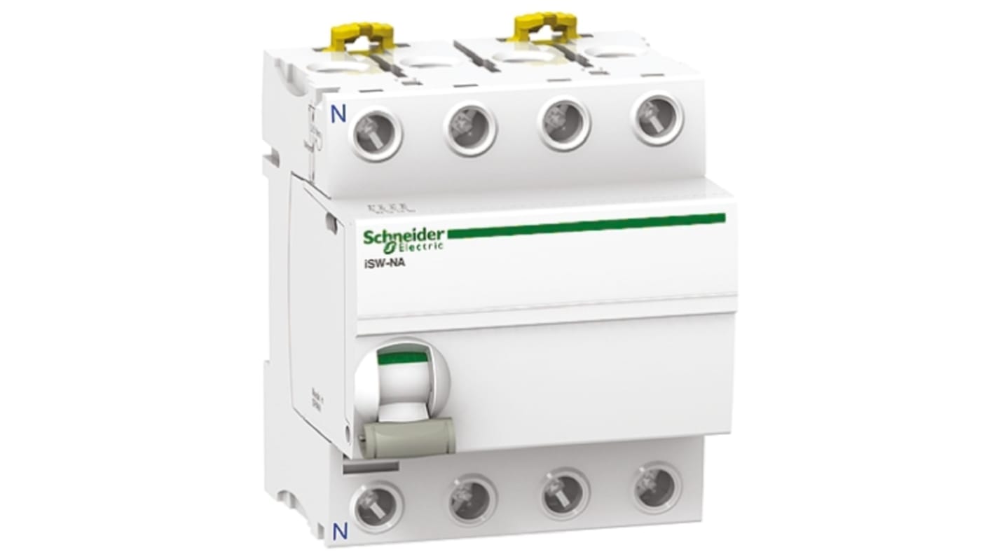 A9S70763 | Schneider Electric 3P+N Pole Isolator Switch - 63A Maximum ...