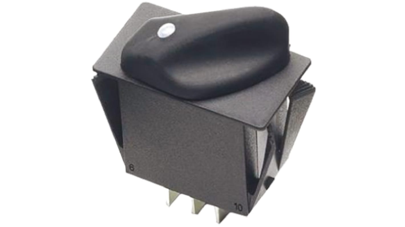 R2AB4449DN11 | Otto, 3 Position DPDT Rotary Switch, 20 A @ 28 V dc, Tab ...