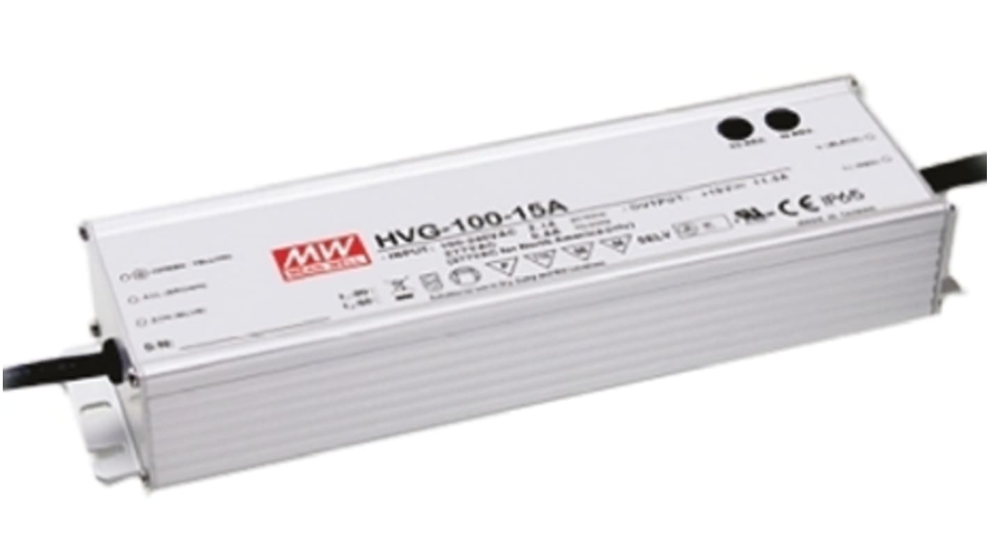 HVGC-100-700B | Mean Well, 99.4W Output, 700mA Output, Constant Current | RS